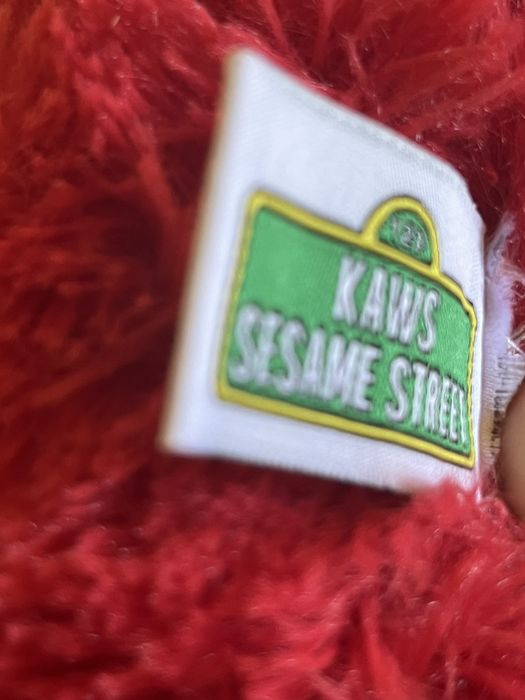 Kaws Kaws Elmo Plush Sesame Street | Grailed