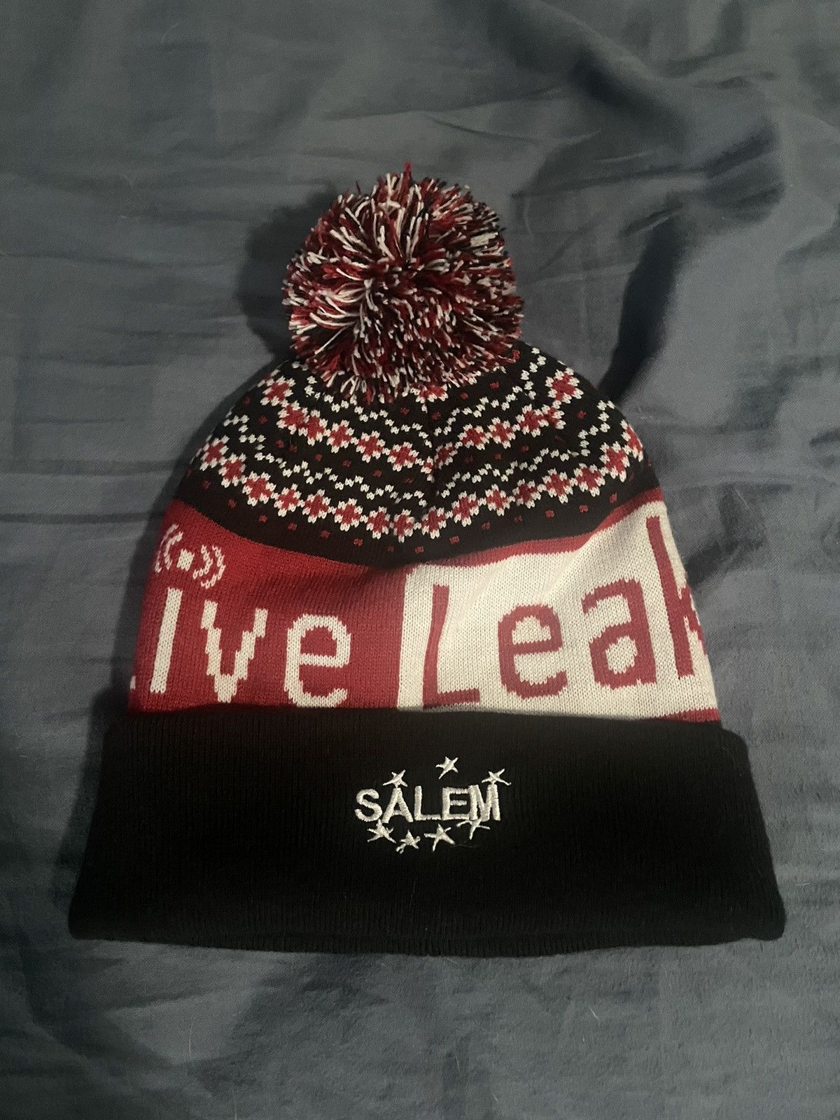 Drain Gang SALEM LIVELEAK BEANIE | Grailed