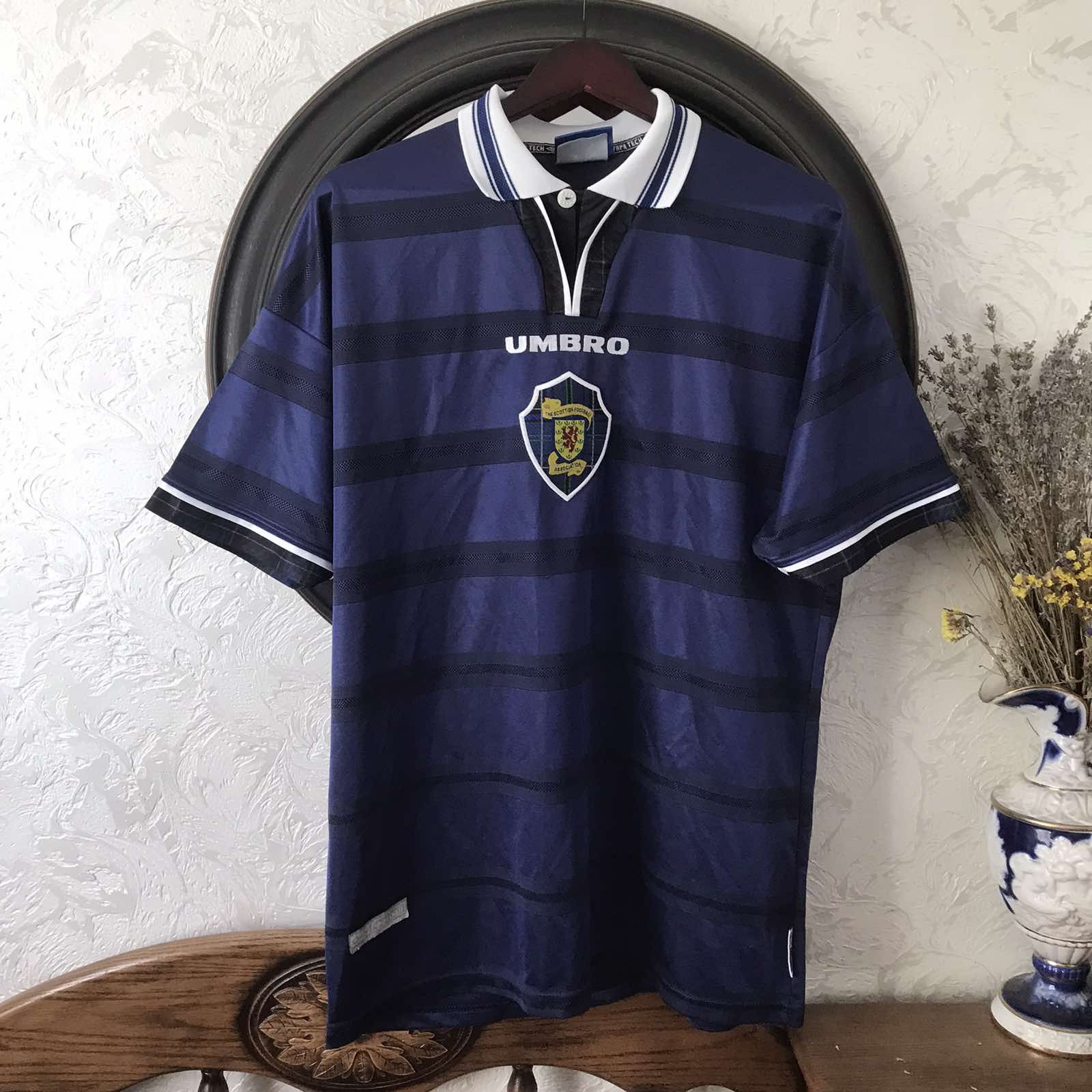 Soccer Jersey × Umbro × Vintage Vintage Umbro Scotland 1998 jersey ...