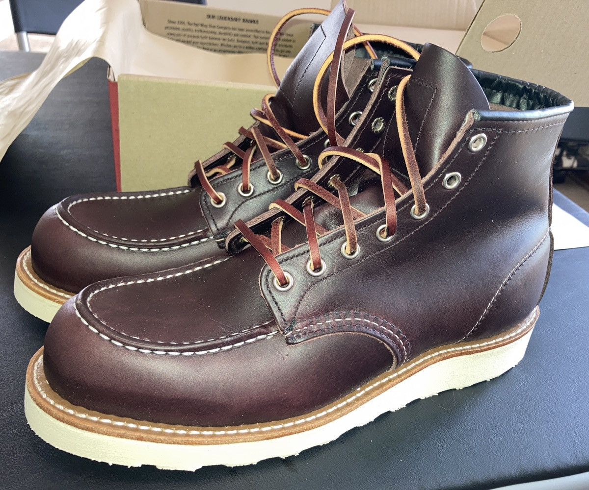 Red Wing RED WING 8847 CLASSIC MOC BLACK CHERRY EXCALIBUR Men's 9.5D | Grailed
