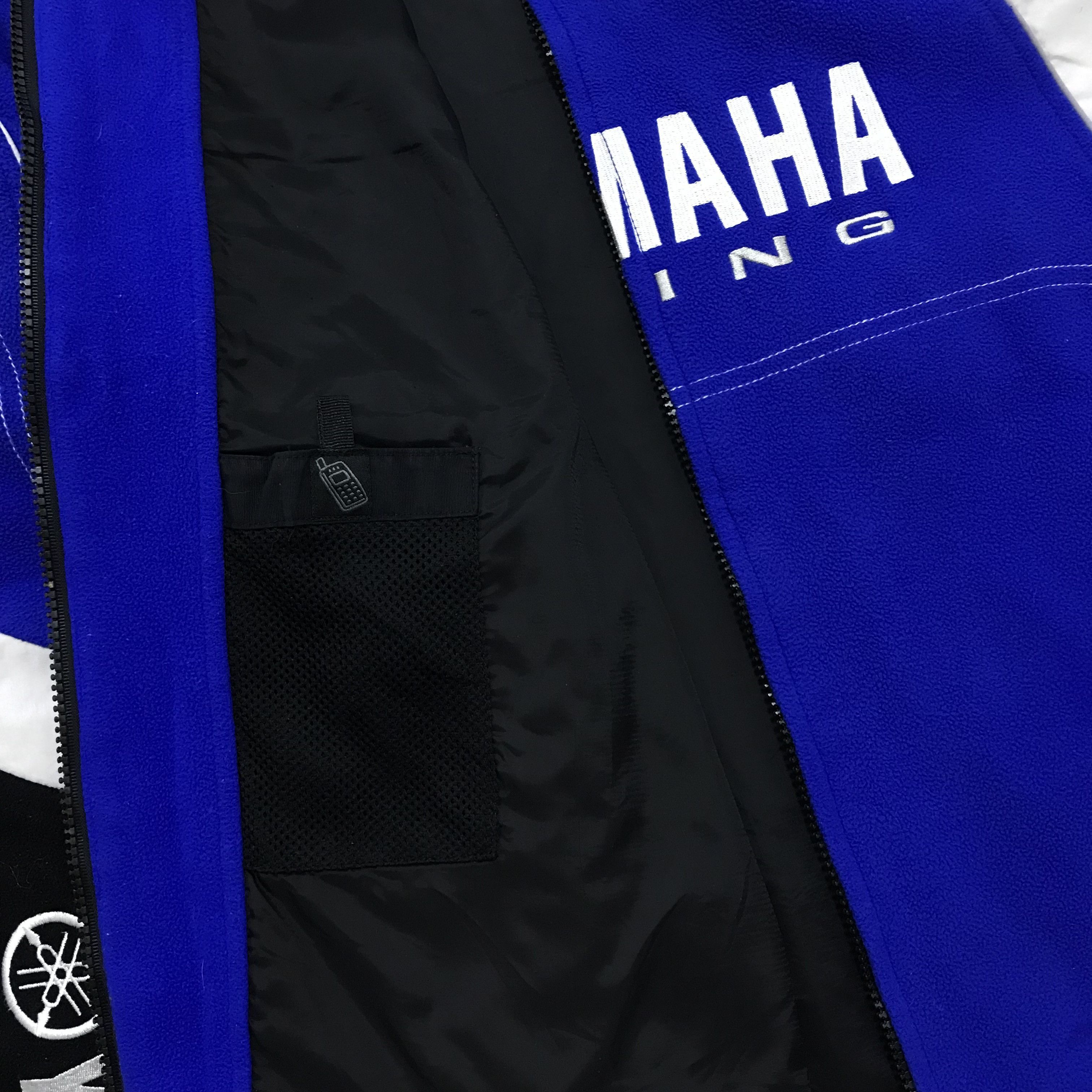 Racing × Vintage × Yamaha YAMAHA Vintage Jacket Zip Fleece Racing ...