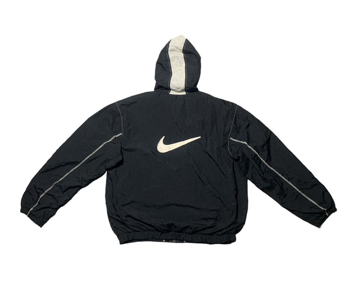 Nike RARE💥Vintage 90s Nike Big Swoosh Jacket | Grailed