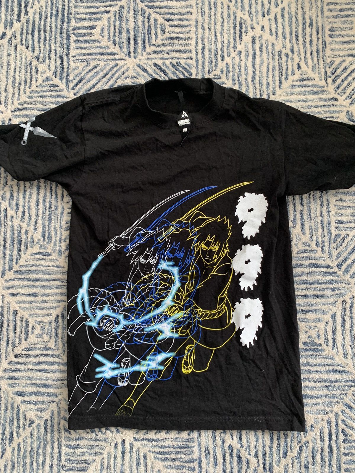 999 Club 999 x Naruto Sasuke Tee Juice WRLD | Grailed