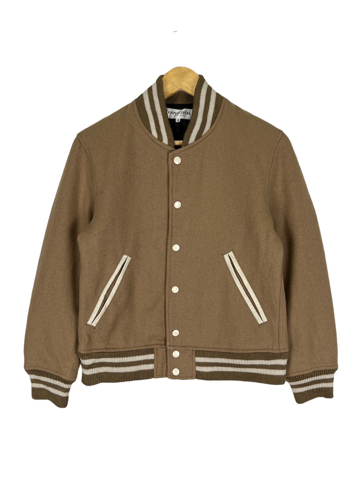 Visvim 🔥FREE SHIPPING🔥SHIP DHL🔥VANQUISH TOKYO VARSITY JACKET | Grailed
