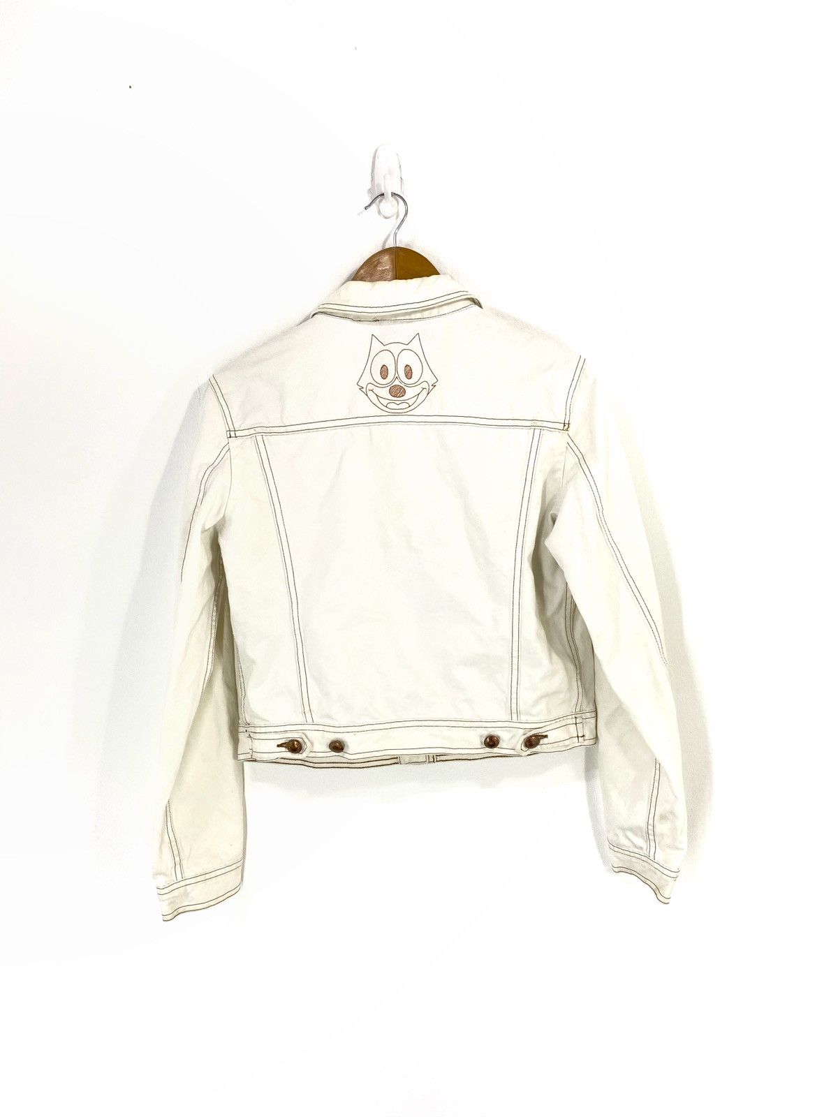 Iceberg Iceberg Jeans Trucker Jacket Felix The Cat Design | Grailed