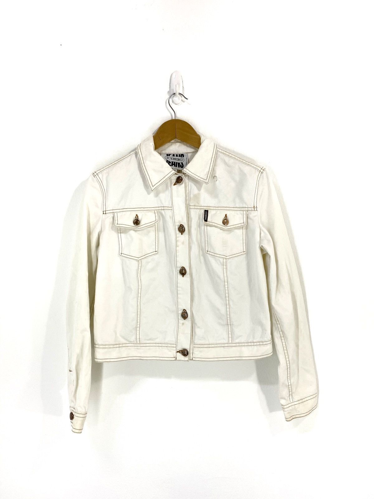 Iceberg Iceberg Jeans Trucker Jacket Felix The Cat Design | Grailed