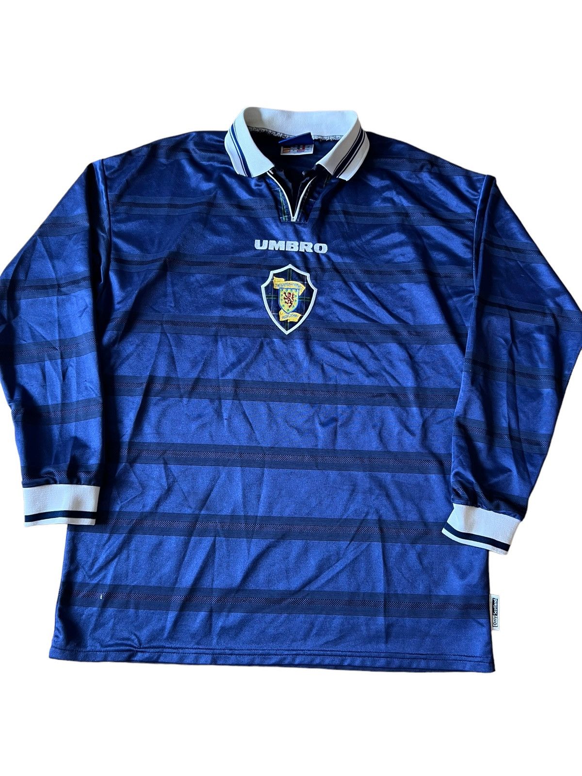 Vintage Vintage 90s Scotland Soccer Jersey Long Sleeve 1998 Home | Grailed