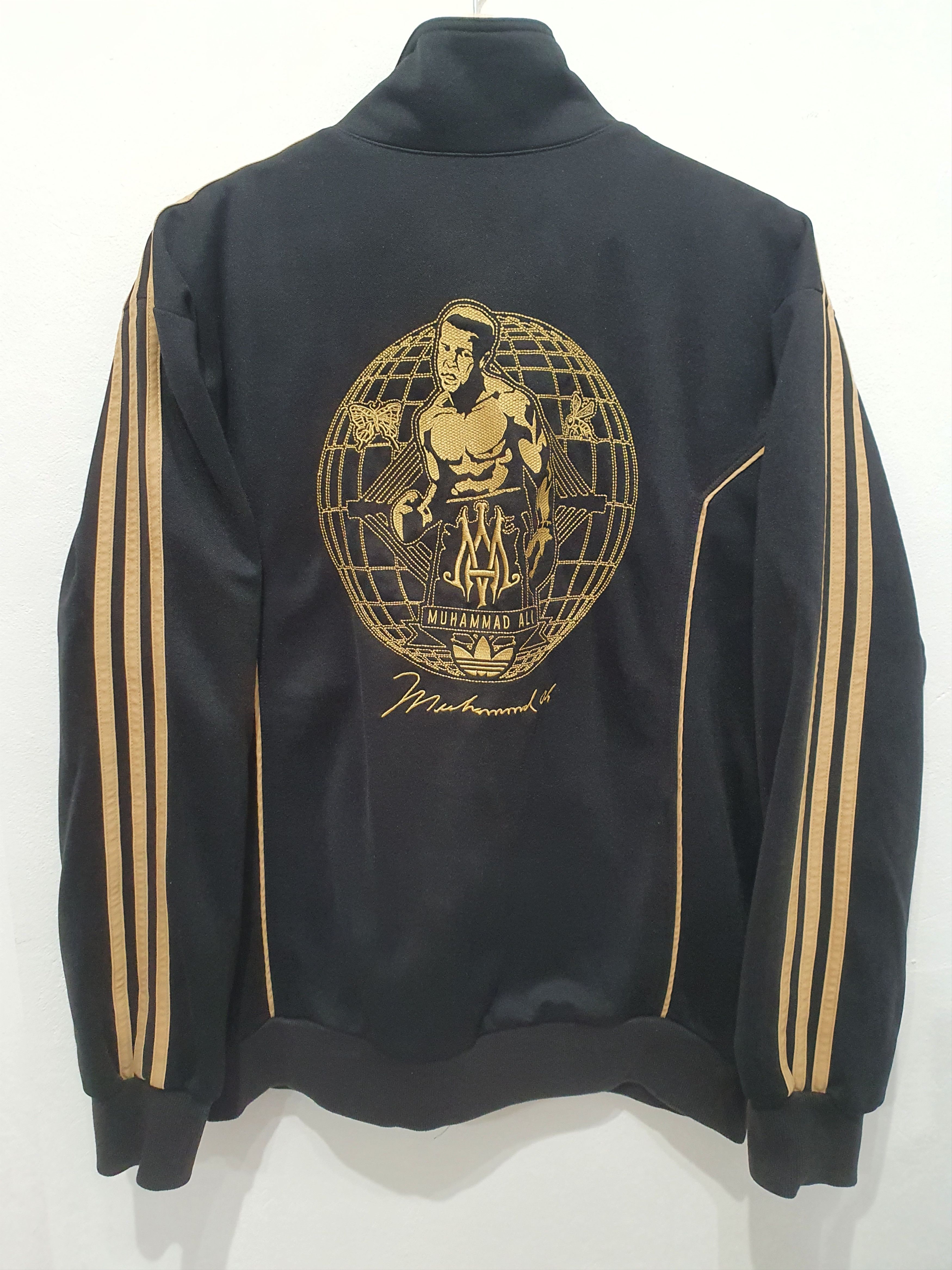 Adidas × Vintage ADIDAS MUHAMMAD ALI GOAT SIZE S TRACKJACKET JACKET ...