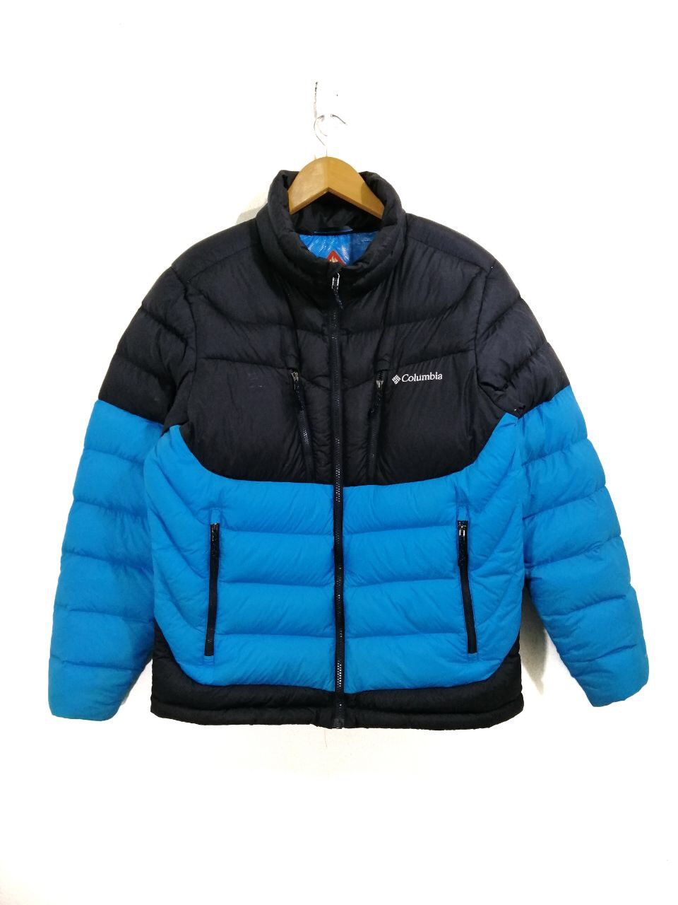 Columbia Columbia Puffer Jacket Two Tone Color Omni Shield Design | Grailed