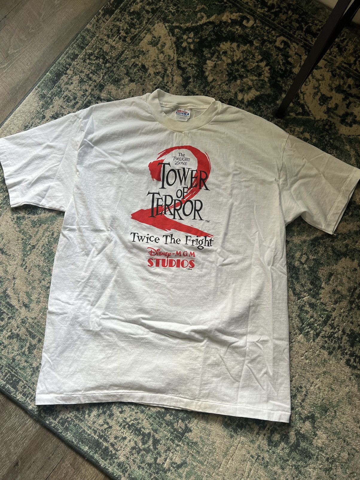 Disney × Made In Usa × Vintage Vintage 90s Disney Tower of the terror ...