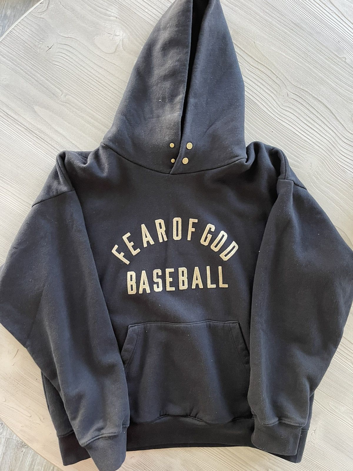 Fear of God Fear of god baseball hoodie | Grailed