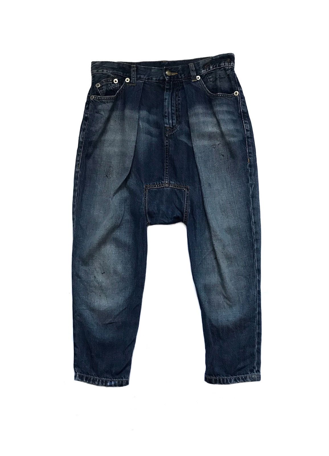 Avant Garde × Italian Designers × R13 R13 DROP CROTH PLEATED JEANS | Grailed