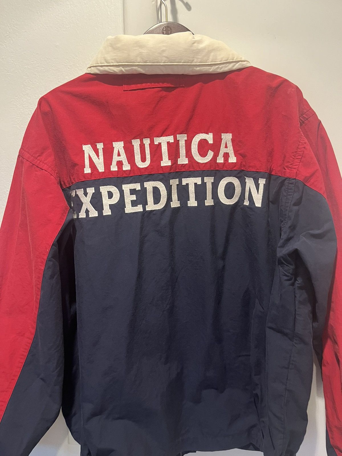 Nautica × Vintage Vintage 90s NAUTICA EXPEDITION Colorblock Zip Front ...