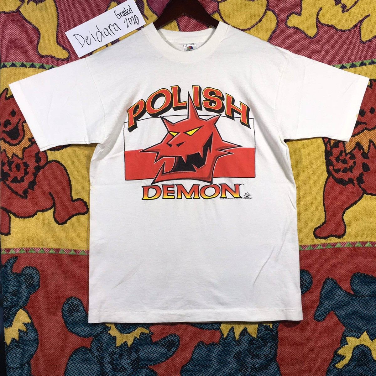 Vintage Polish Demon Tee | Grailed