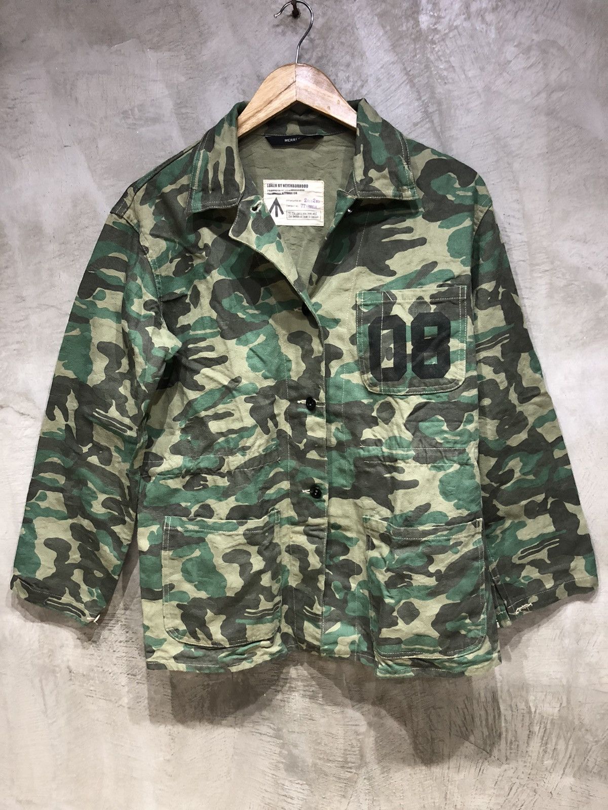 Neighborhood Luker Camo Work jacket | Grailed