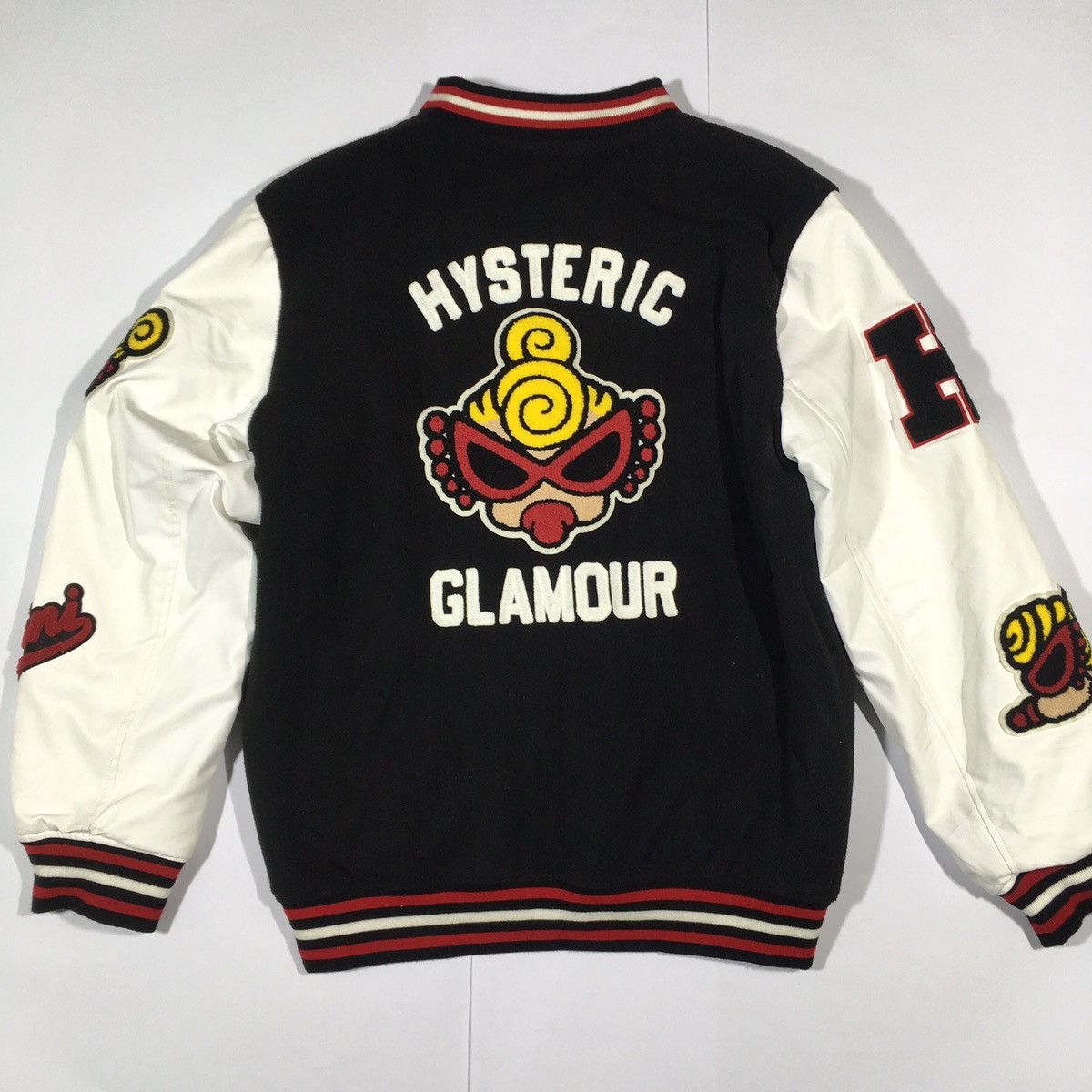 Hysteric Glamour Mini Baby Letterman Jacket Reversible Quilted | Grailed