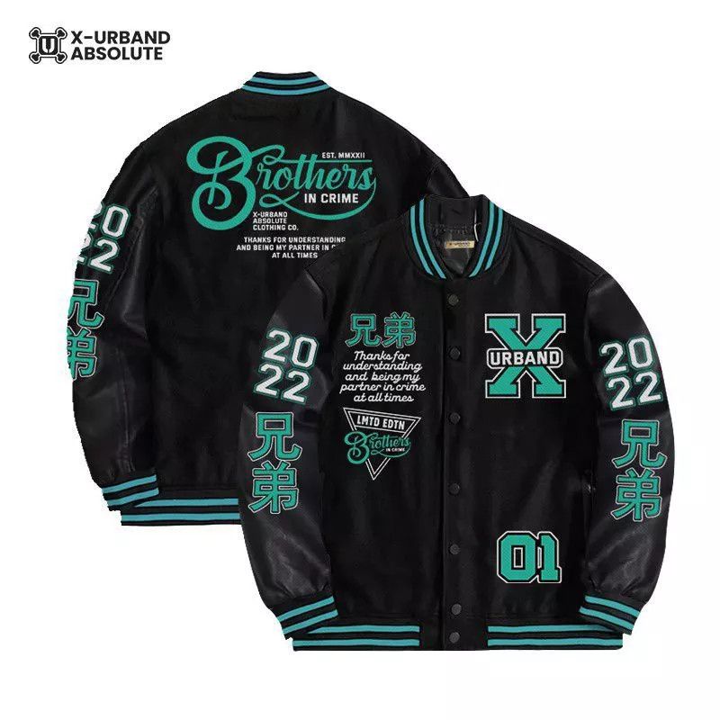 Varsity VARSITY JACKET X URBAN FULL EMBROIDERY | Grailed