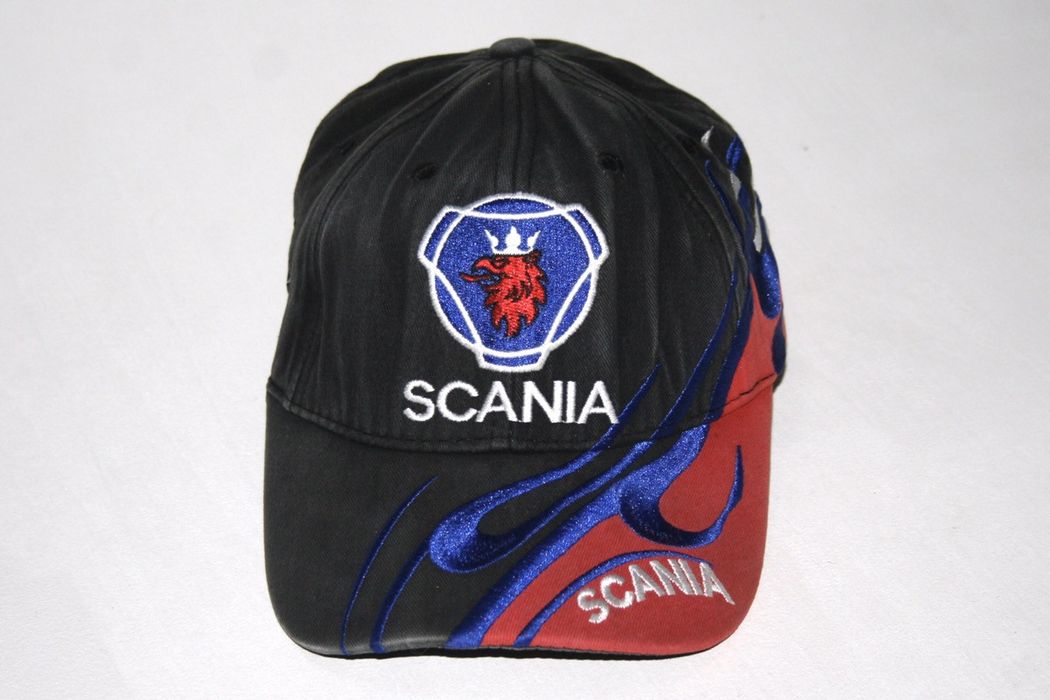 Vintage Vintage Scania Flame Fire Racing NASCAR Faded Y2K Cap | Grailed