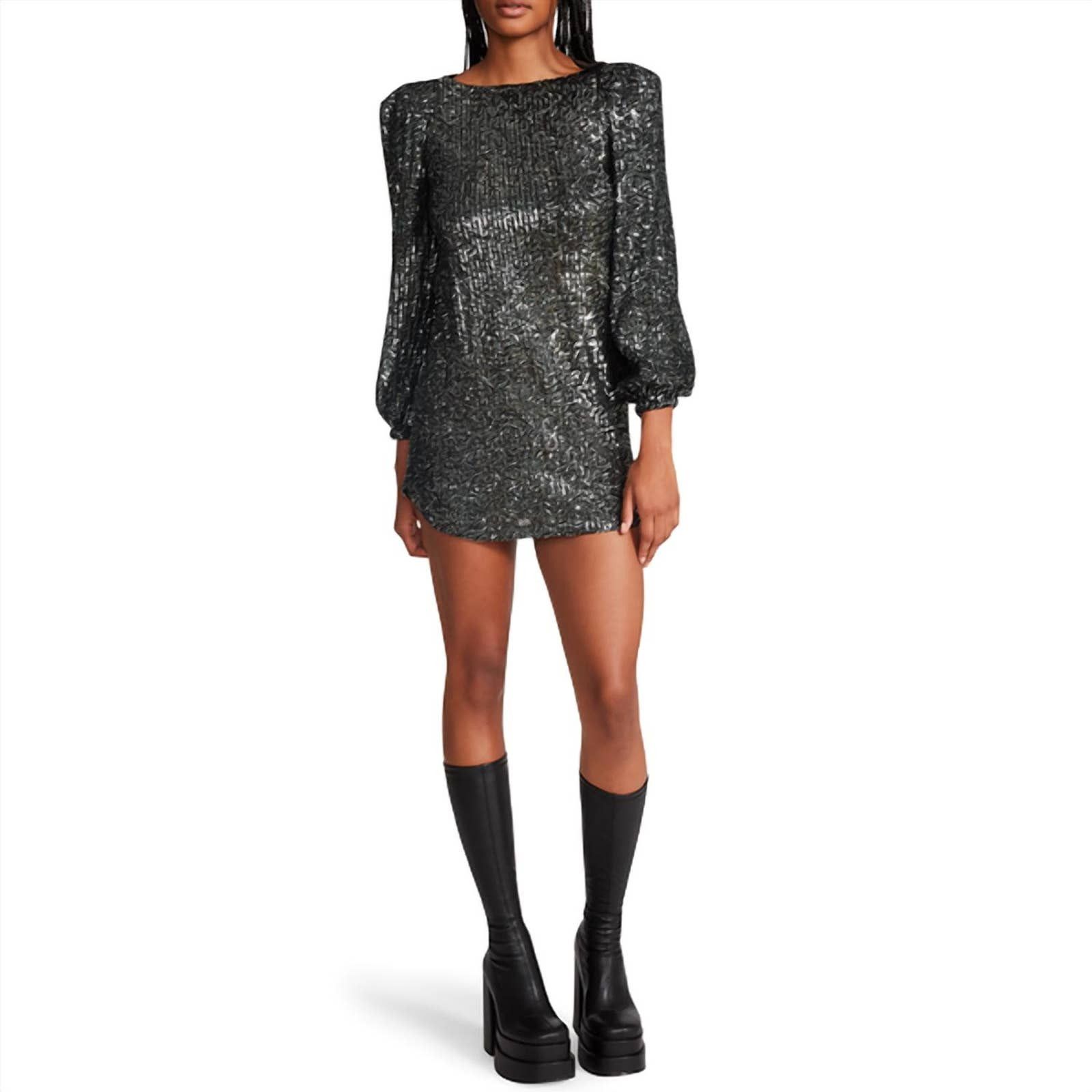 Steve Madden Delorean Mini Dress In Graphite | Grailed