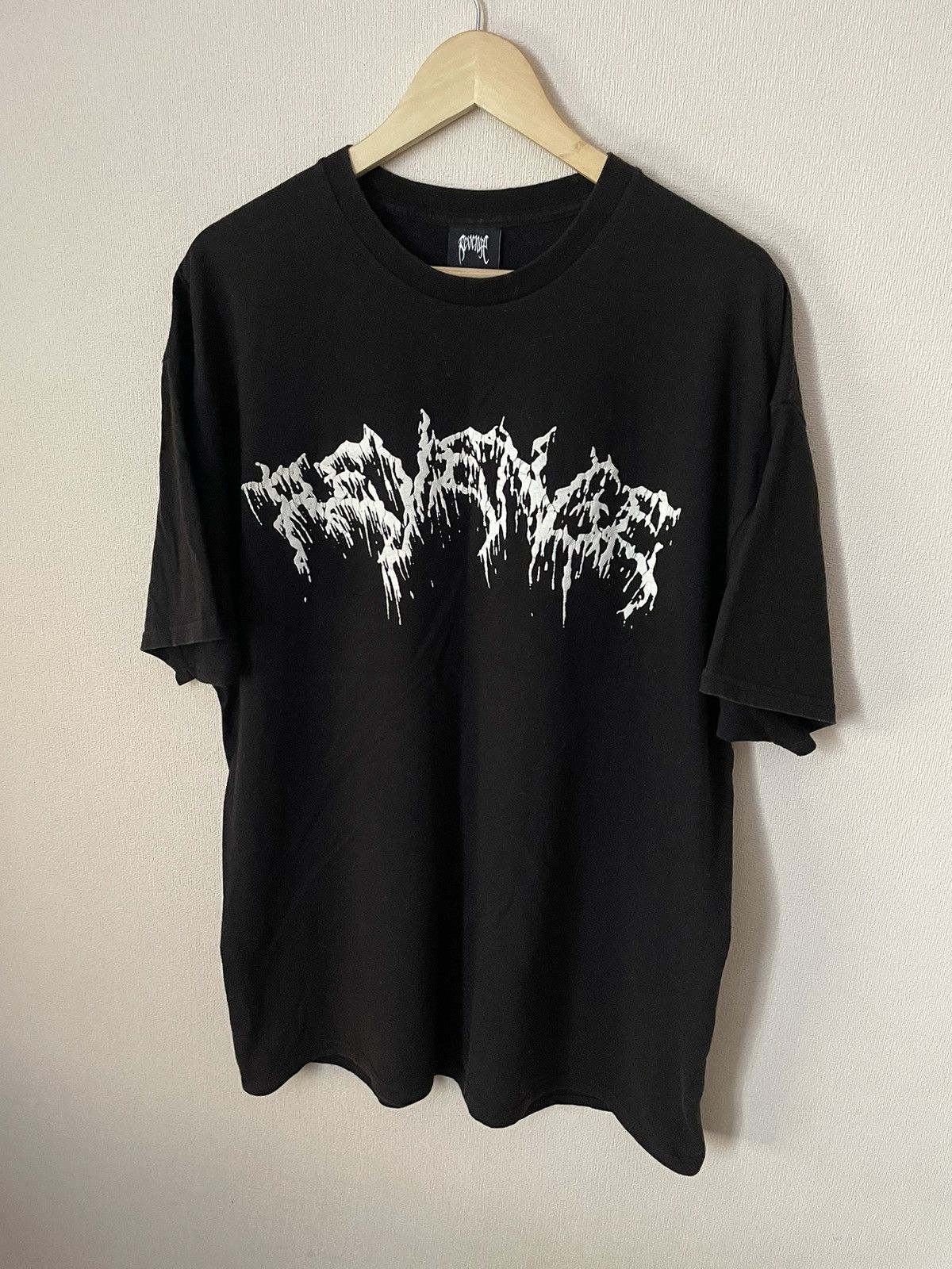 Revenge Revenge lightning drip tee | Grailed