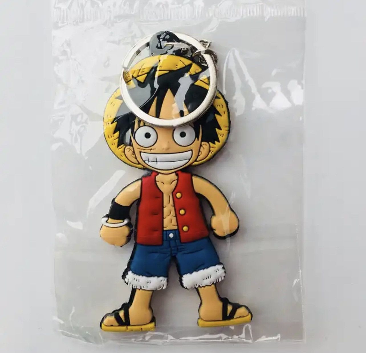 Vintage Luffy One Piece PVC Keychain | Grailed