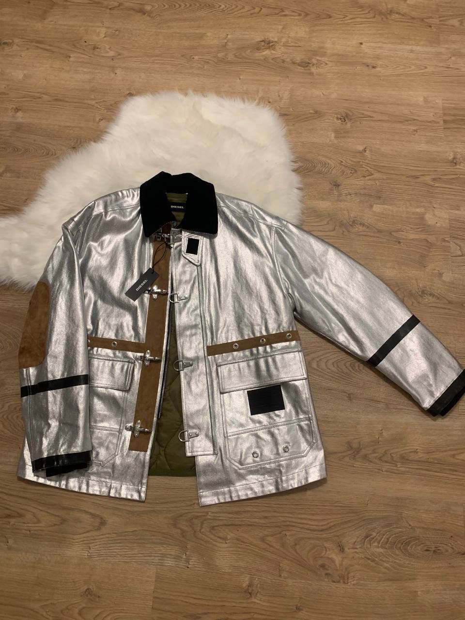 Diesel DIESEL Metallic Shirt Jacket x Lim | Grailed