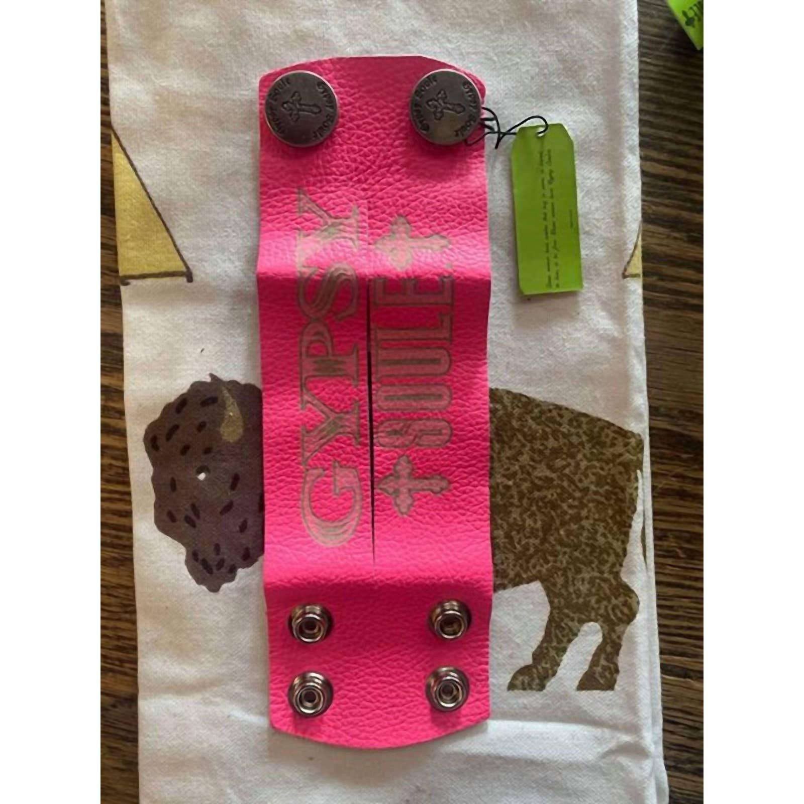 Designer GYPSY SOULE Snap On Cuff In Bright Pink | Grailed