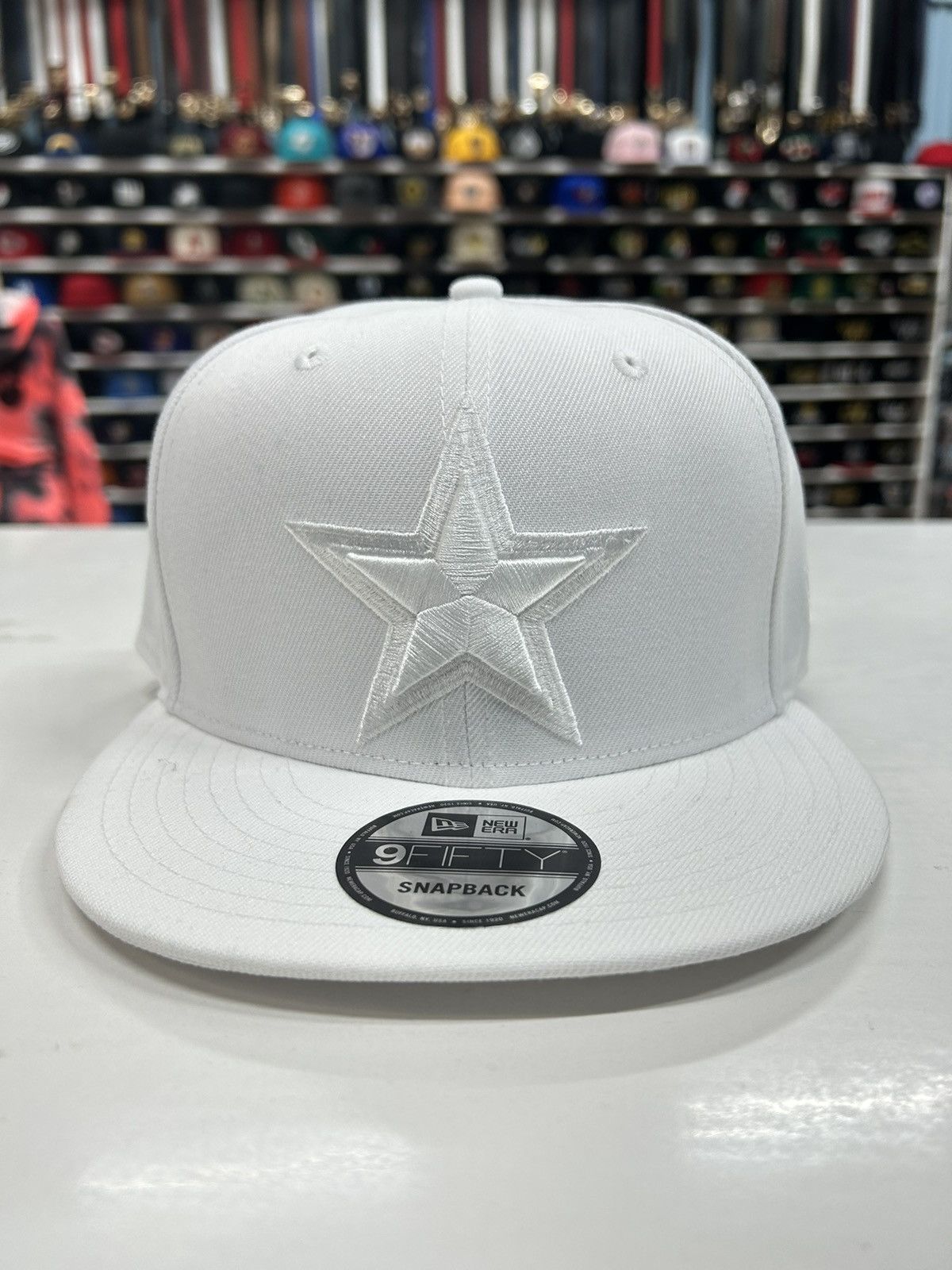 New Era Dallas Cowboys Triple White NFL 9Fifty New Era Snapback | Grailed