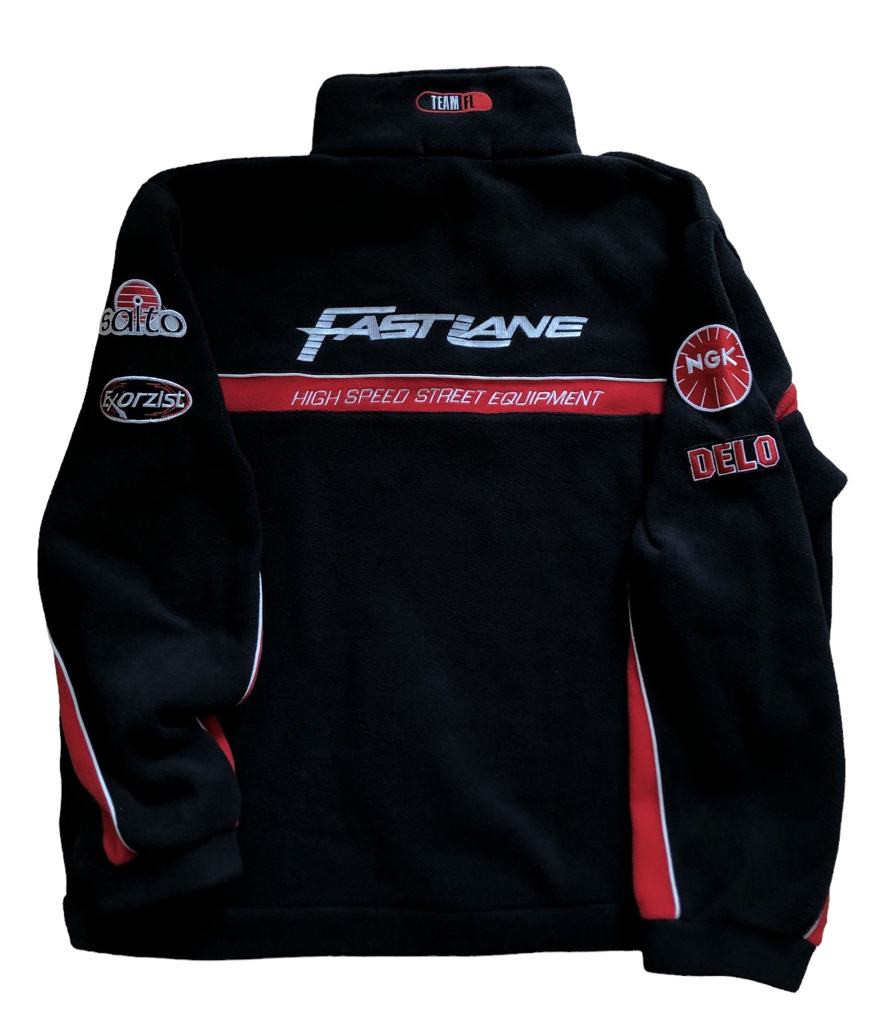 Vintage High Speed Fast Lane Racing Fleece Vintage Ferrari Marlboro ...