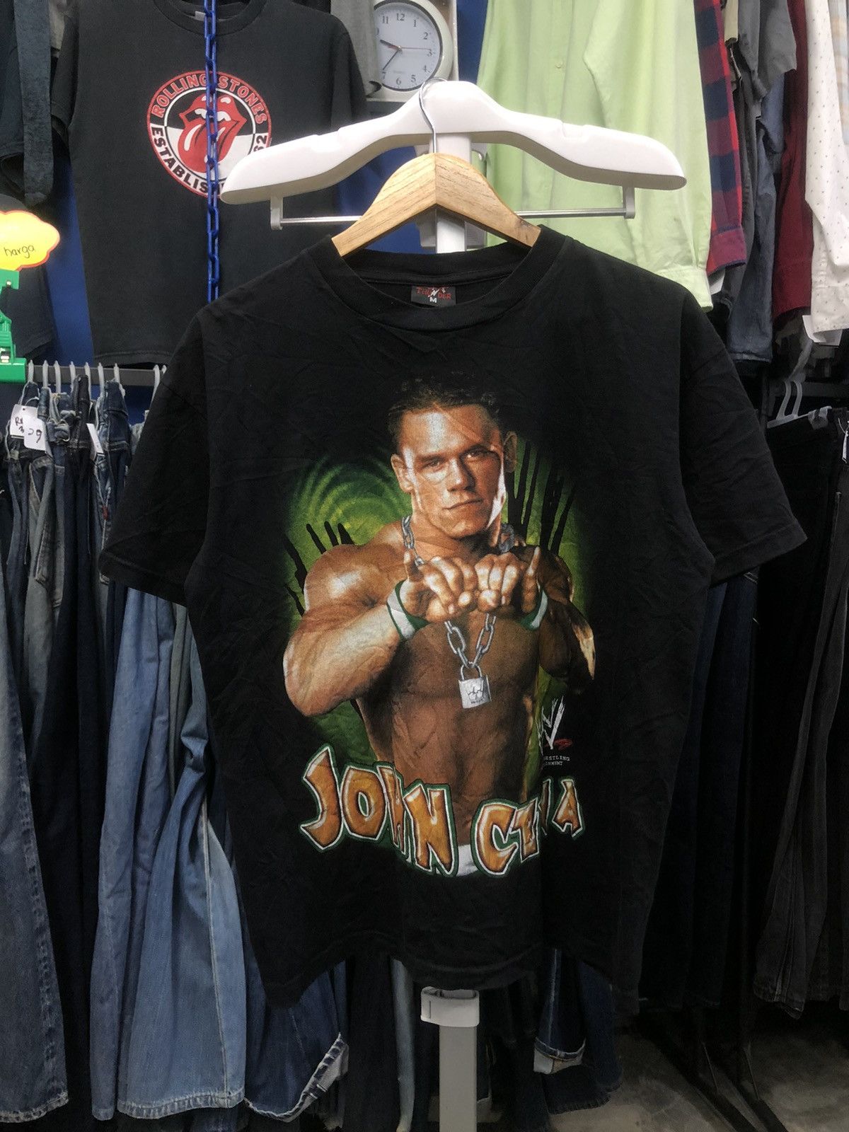 Vintage × WWE × WWF Sick💥Vtg 90s John Cena WWE rare | Grailed