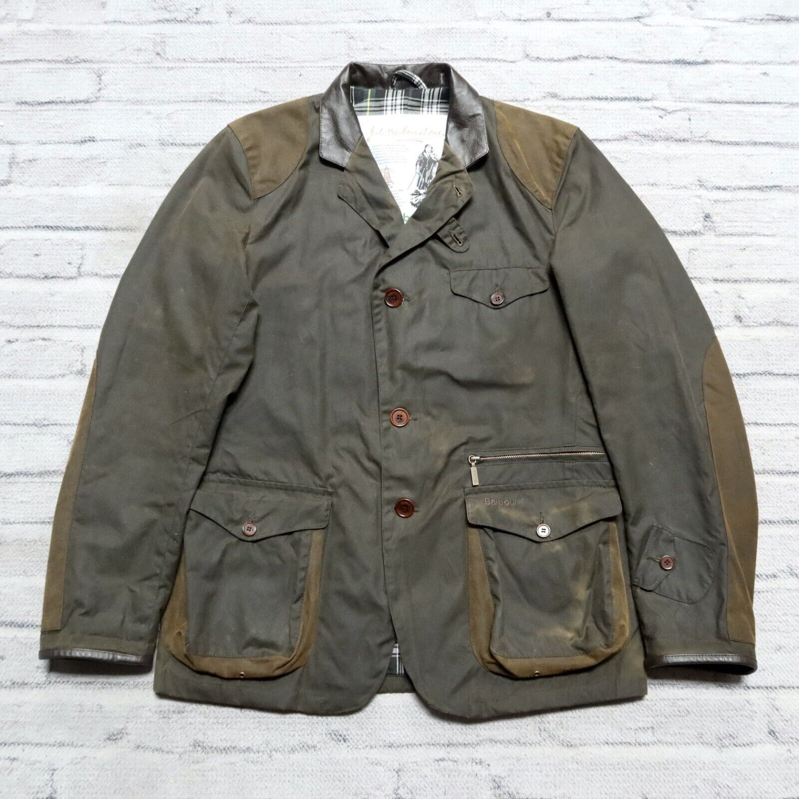 Barbour Barbour 125th Anniv Icons Beacon Sports Wax Jacket Skyfall ...