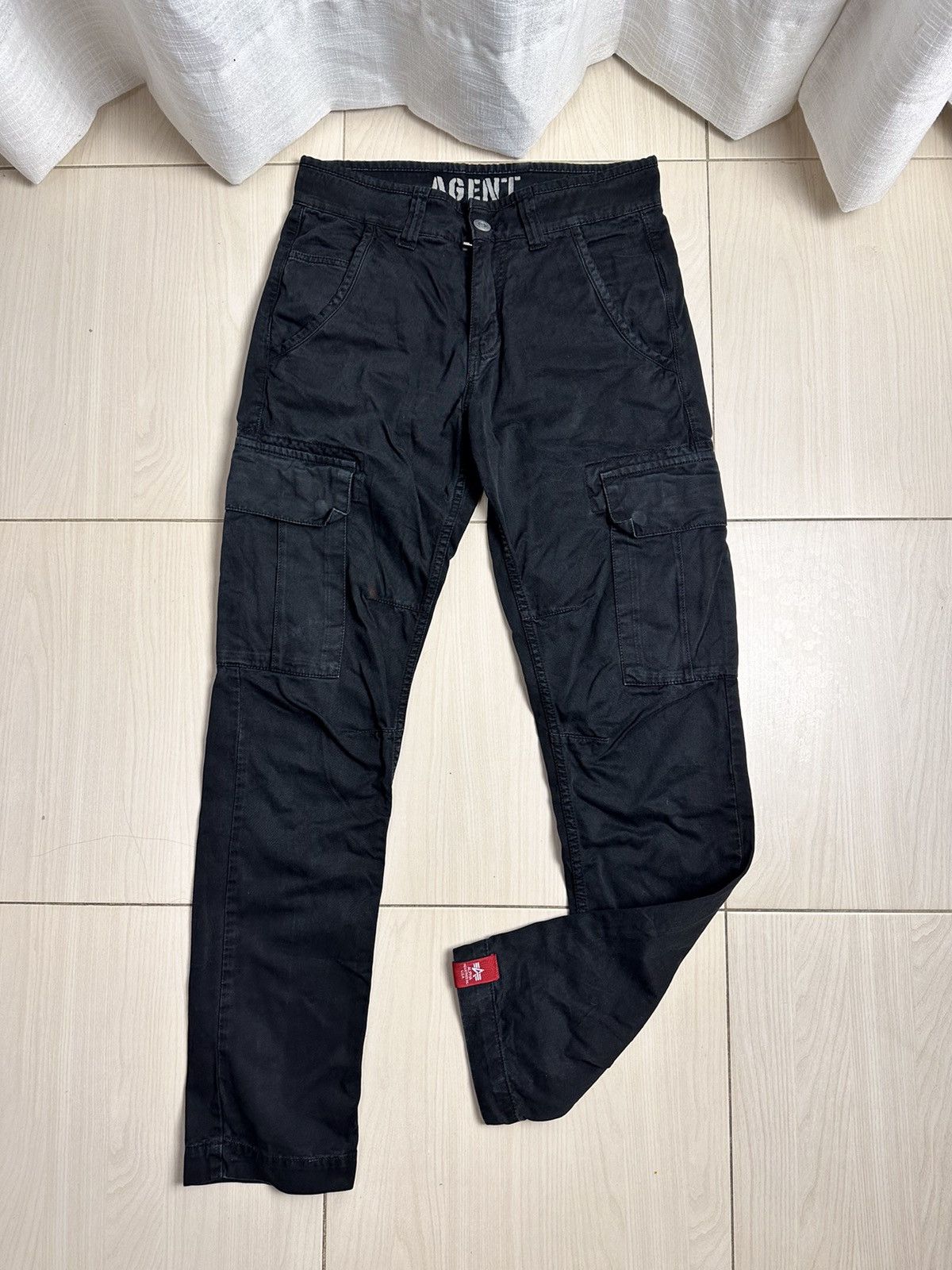 Alpha Industries × Streetwear × Vintage Alpha Industries Agent cargo ...