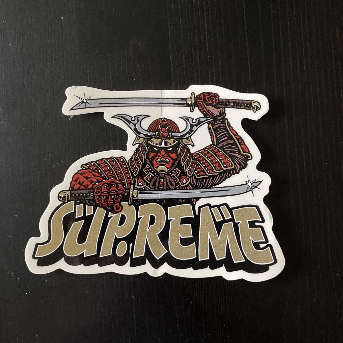 Supreme Supreme Samurai Sticker | Grailed