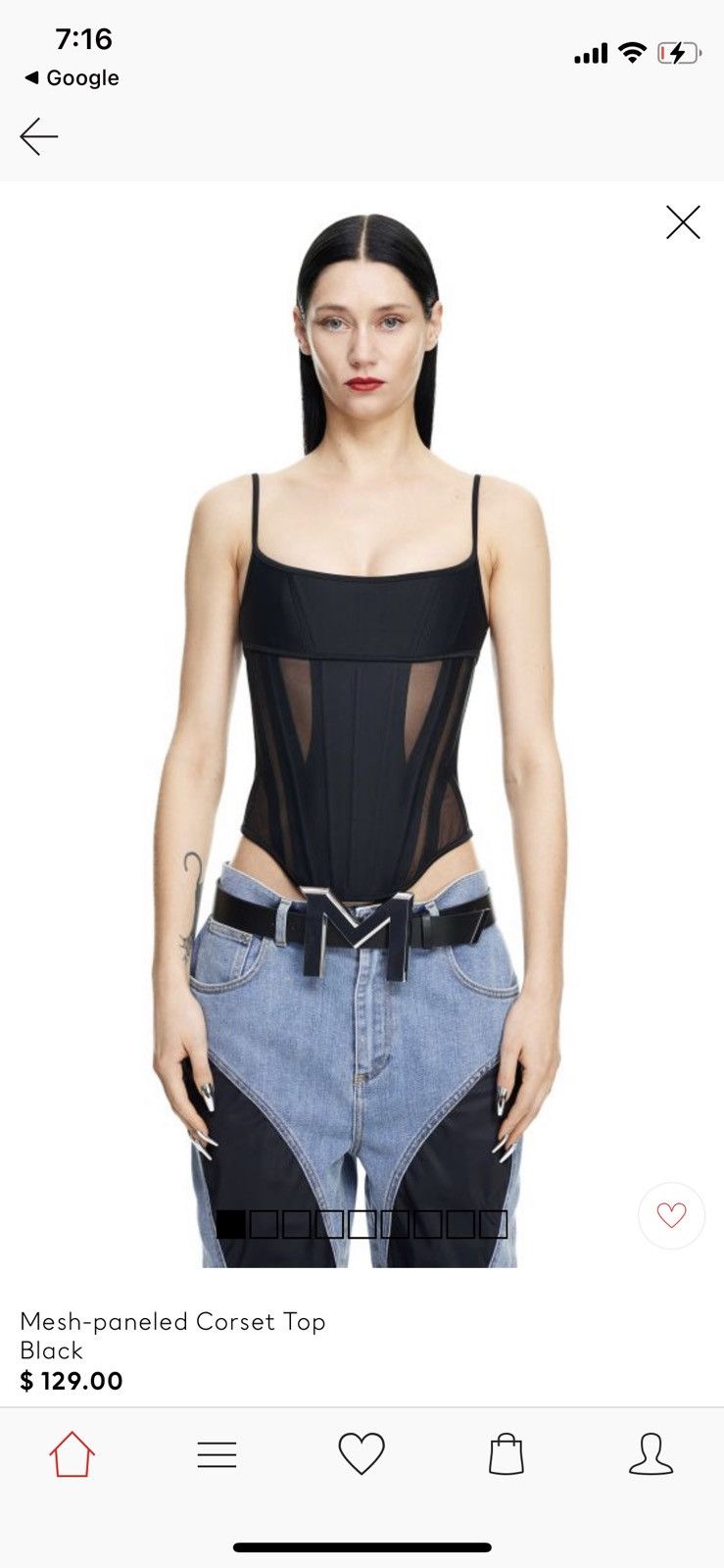Mugler Mugler x HM Corset NWT | Grailed
