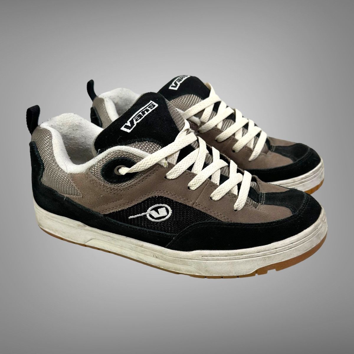 Streetwear × Vans × Vintage Vintage late 90s fat tongue vans skate shoes | Grailed