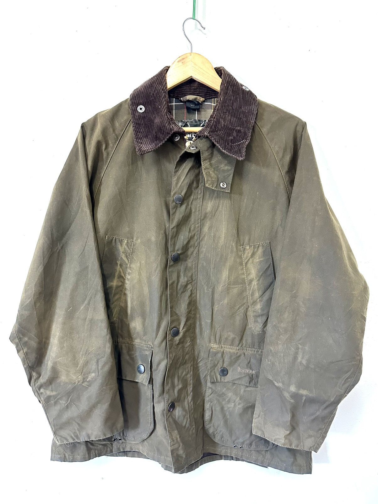 Barbour × Vintage Barbour England Tactical Zipper Jacket | Grailed