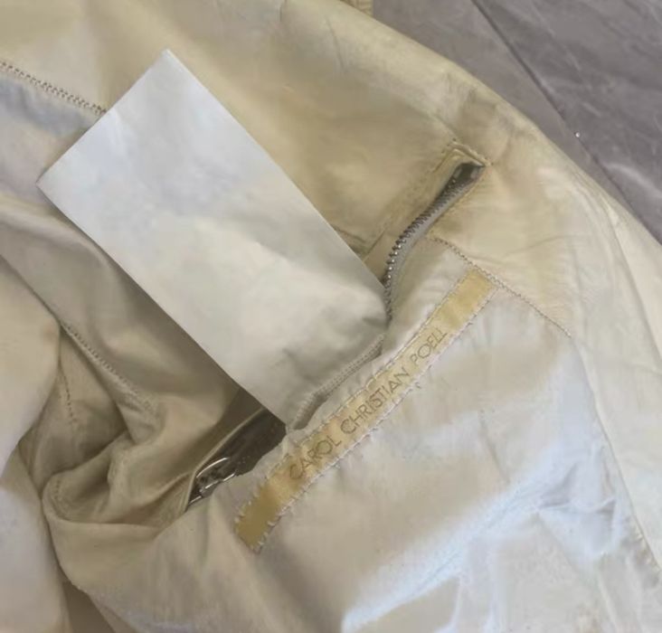 Carol Christian Poell Carol Christian Poell ccp Rooms 01 leather jacket ...