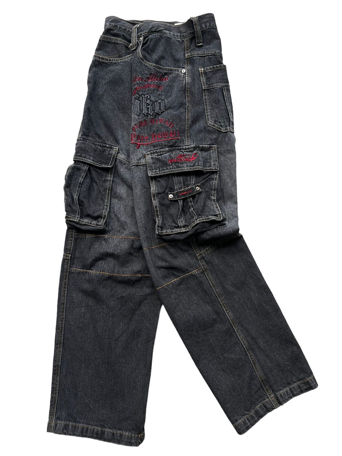 Streetwear × Surf Style × Vintage Vintage Piko Jeans Piko Baggy Jeans Piko Multipocket Jeans ...