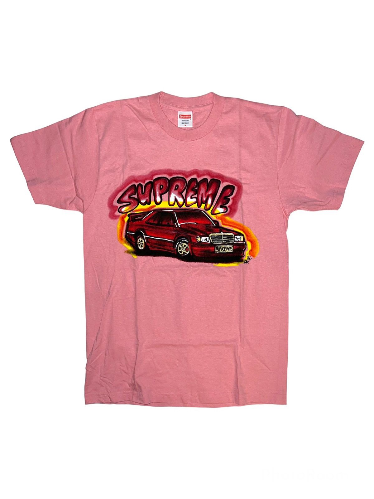 Streetwear × Supreme Supreme King Phade Mercedes Benz 190E Tee | Grailed