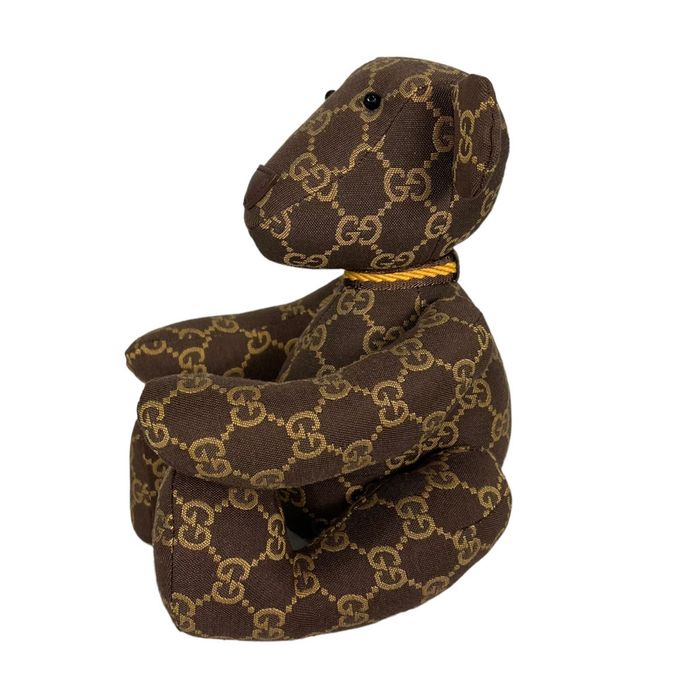 Gucci Gucci Monogram Teddy Bear Grailed