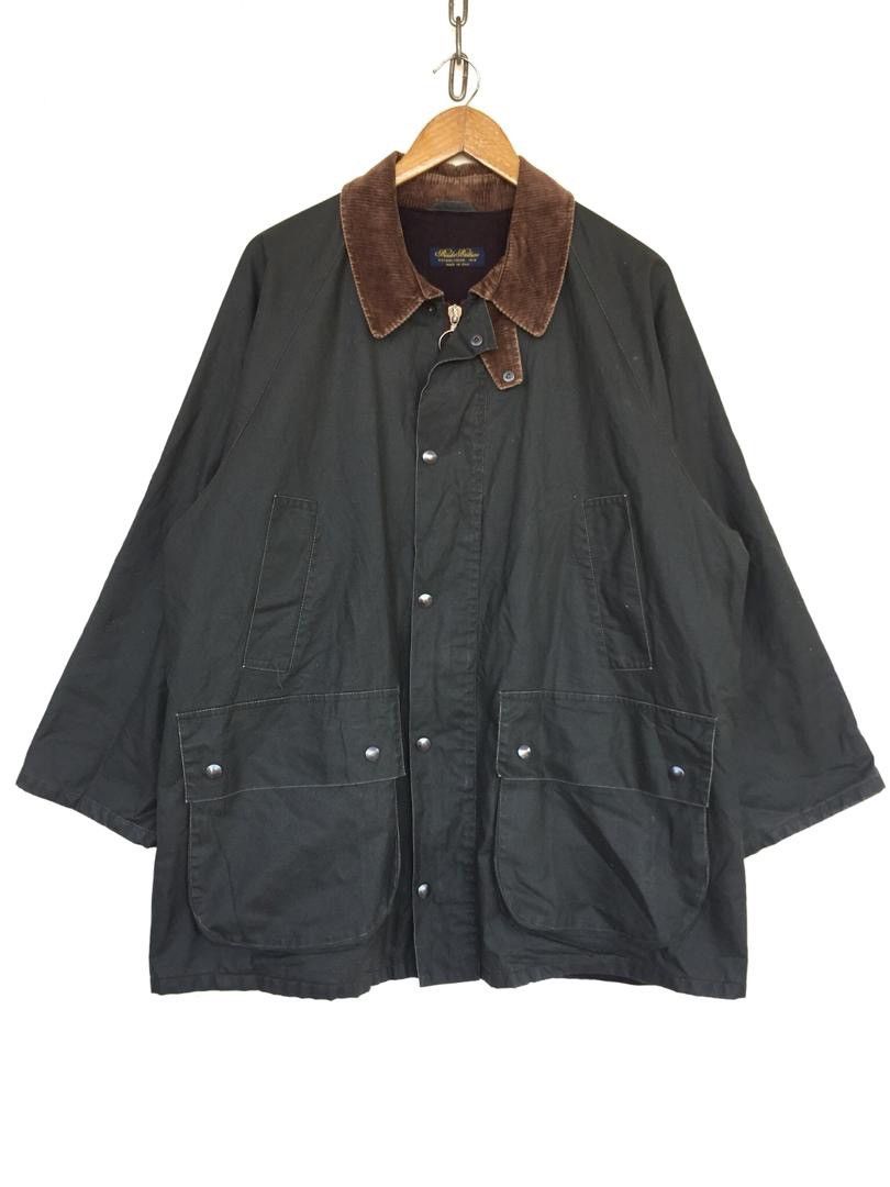 Barbour × Brooks Brothers × Waxed VINTAGE BROOKS BROTHERS ITALY ZIPPER ...