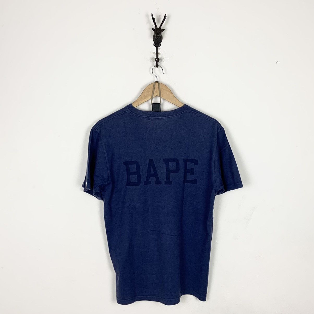 Bape Vintage BAPE A Bathing Ape World Gone Mad Vneck Tshirt #K1 | Grailed