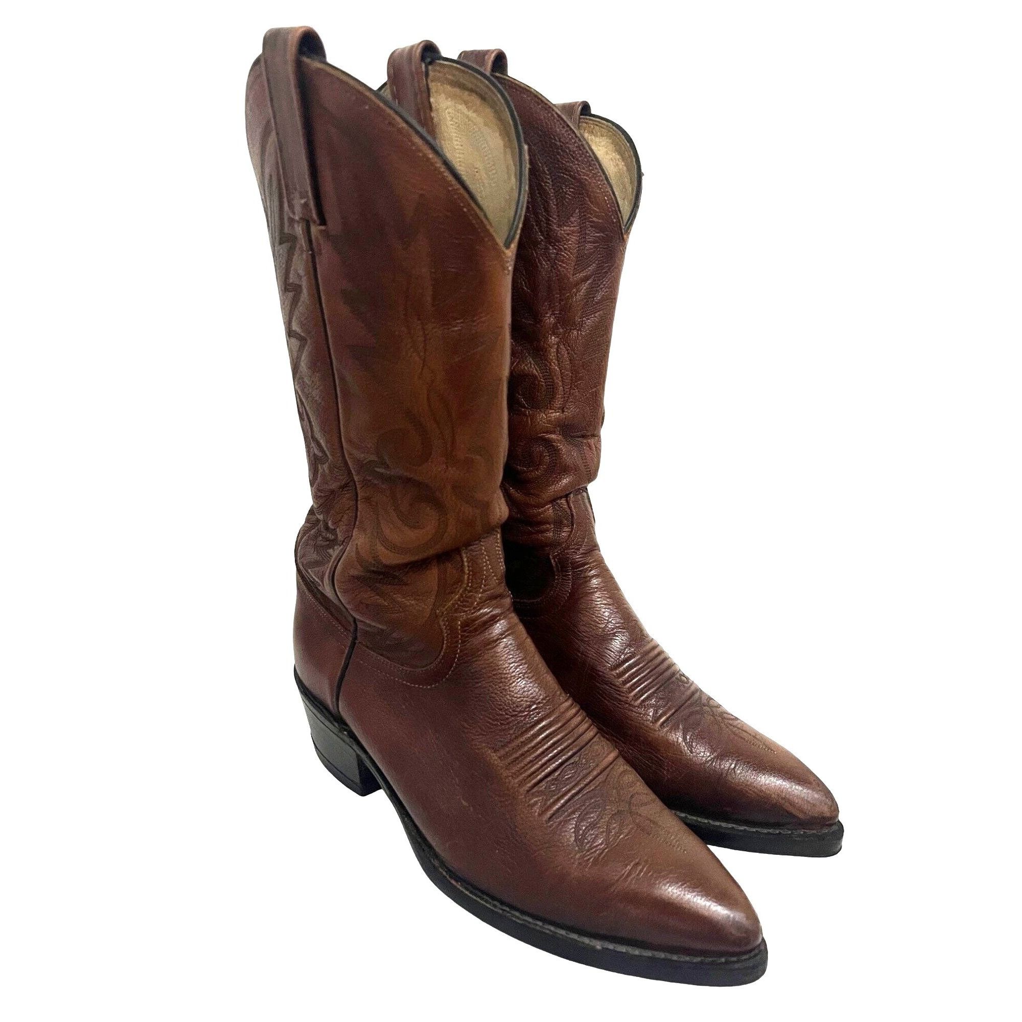 Dan Post Western Boot Dan Post Mens Brown Leather Western Cowboy Boots ...
