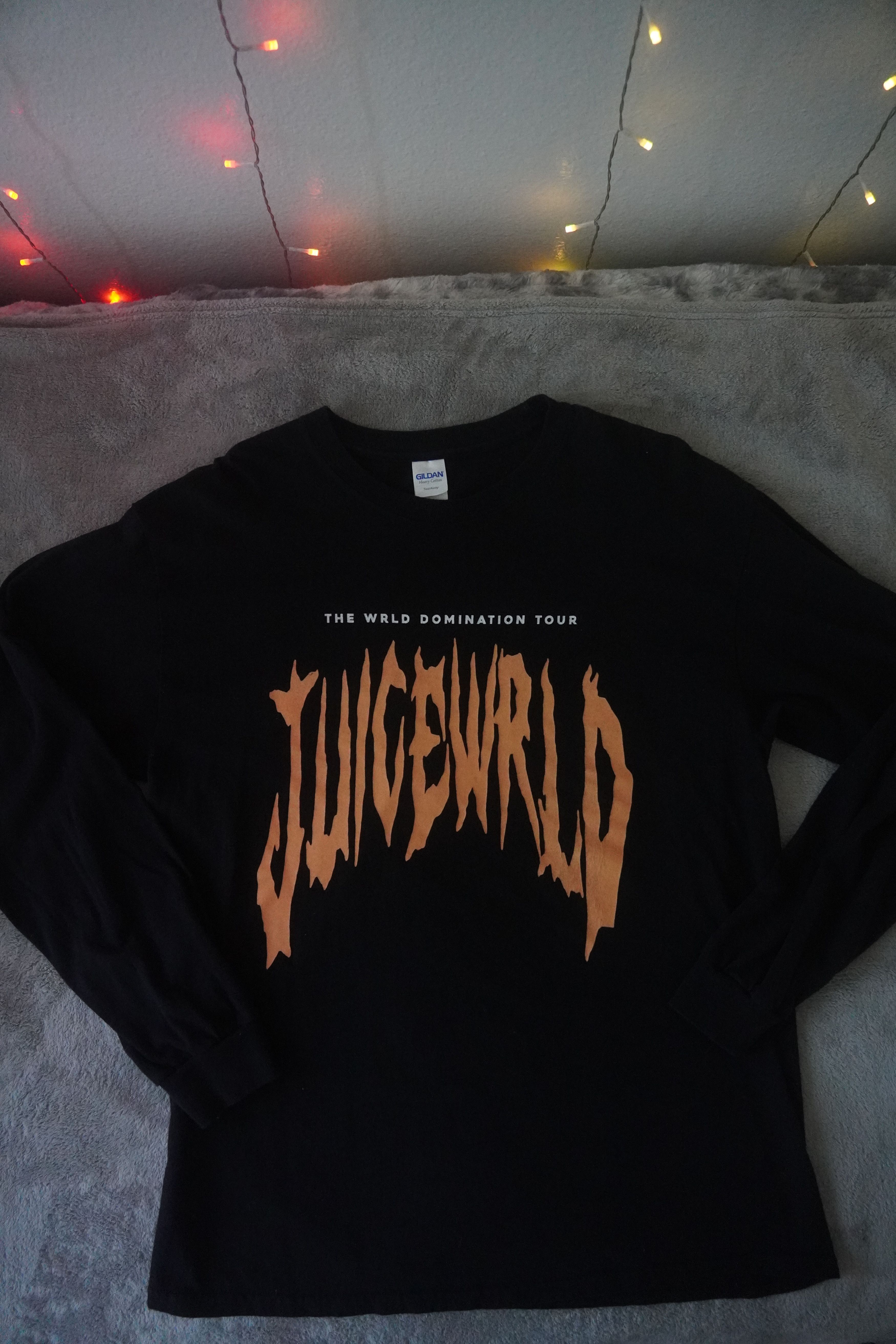 999 Club Juice Wrld WRLD Domination Tour Merch (2018) | Grailed