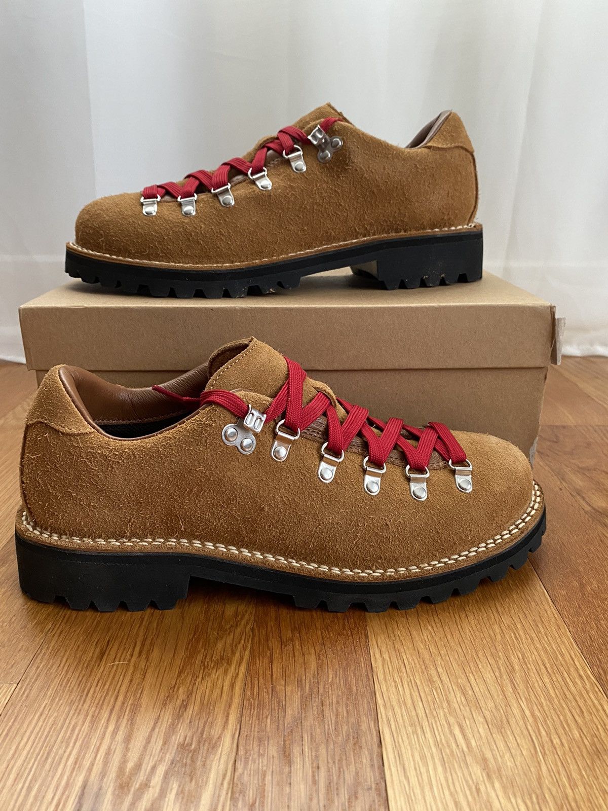 J.Crew × Streetwear × Vibram J.Crew Cascade Lowtop Suede Vibram Hiking ...