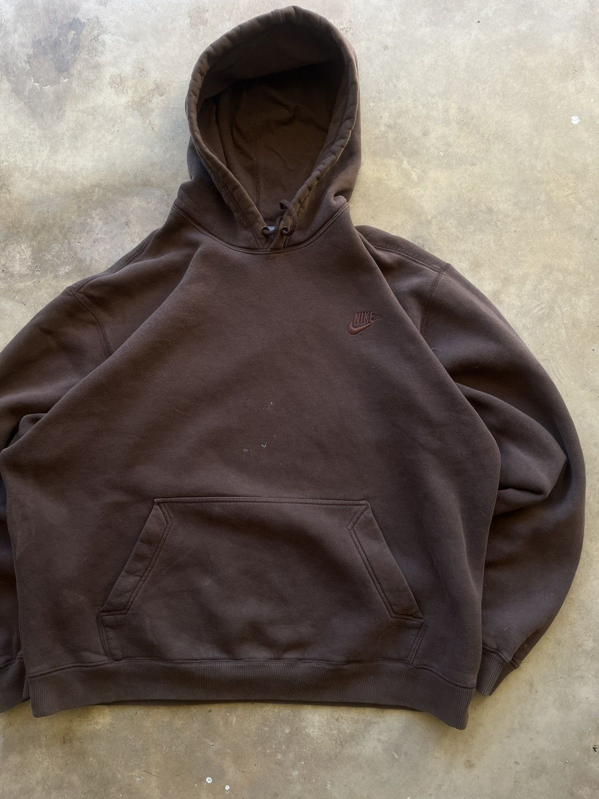 Nike × Streetwear × Vintage Vintage Essentials Chocolate Brown Nike ...