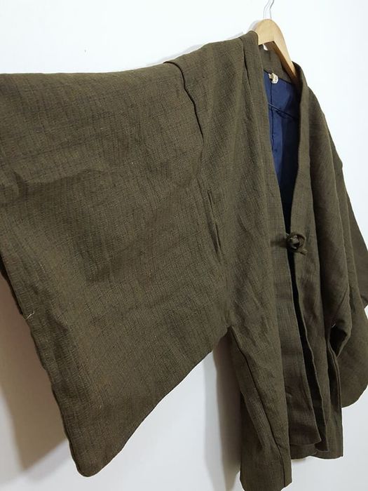 Kimono Japan Dragon Haori Hanten Wool Japan Traditional Workwear Jacket ...