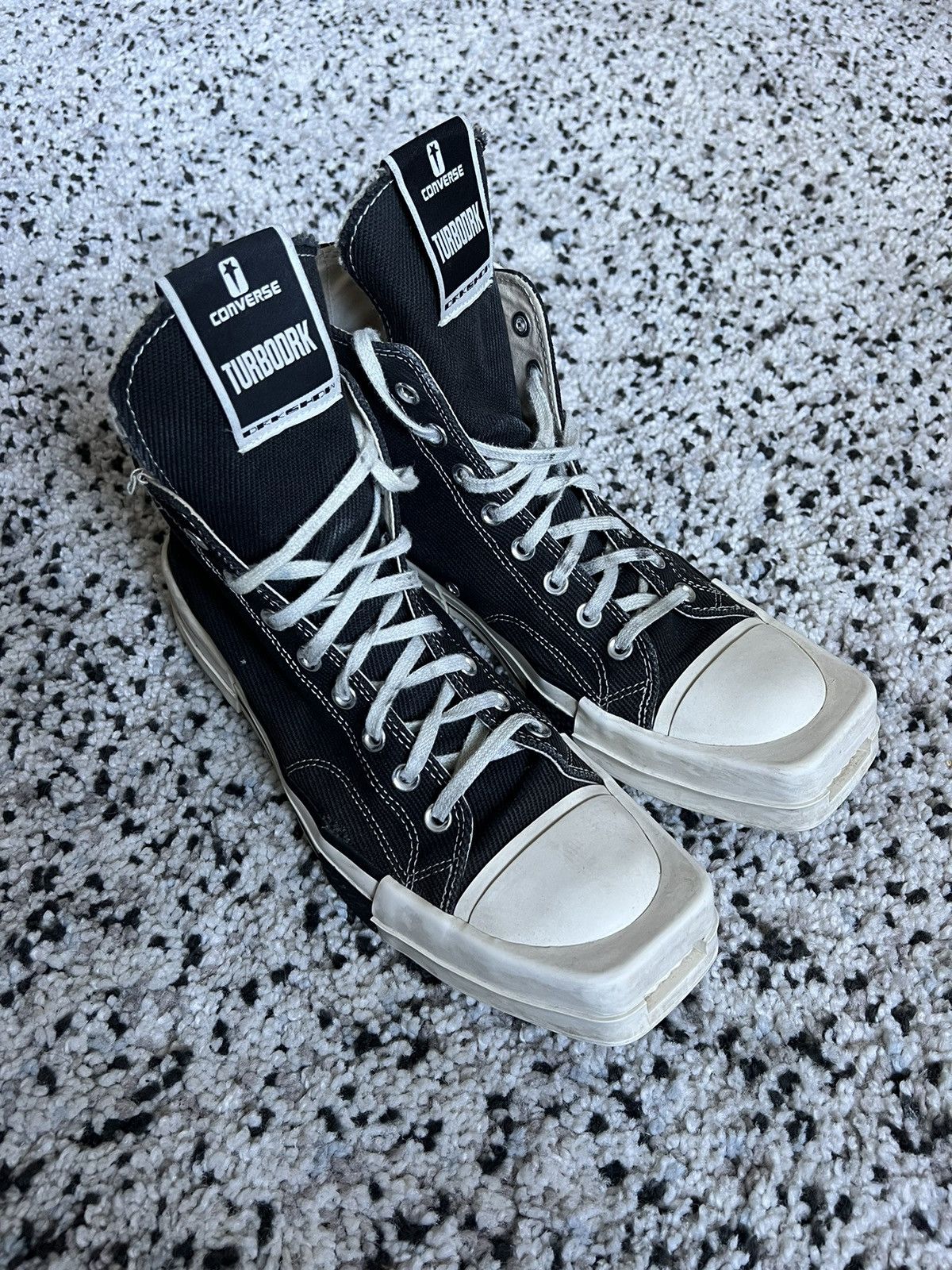 Rick Owens First Rick Owens x Converse collab | Grailed