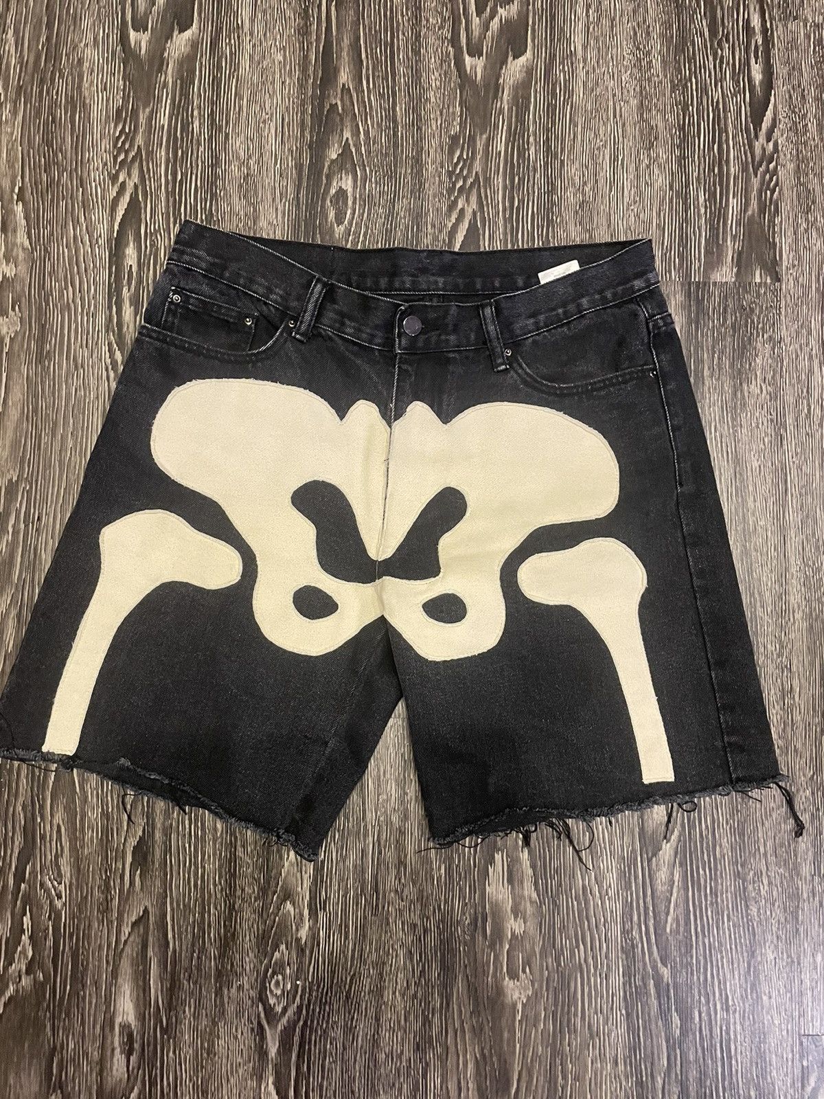 MNML Mnml skeleton shorts | Grailed