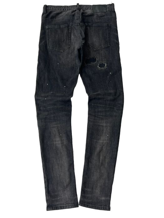 Number (N)ine Number Nine Birds Distressed Boro Patchwork Denim Pain ...